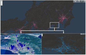 擬似人流データとは -About Pseudo People Flow- | 人の流れプロジェクト People Flow Project